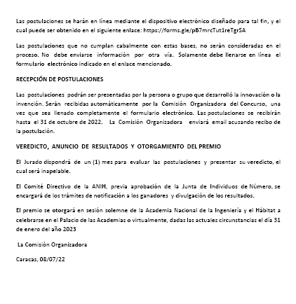 Abierta la CONVOCATORIA del concurso al PREMIO A LA INNOVACIÓN MELCHOR ...